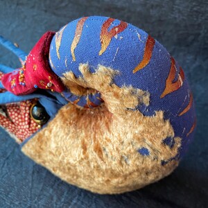 Plush Nautilus Art Toy. Stuffed Sea Creature. Handmade Home Decor ...