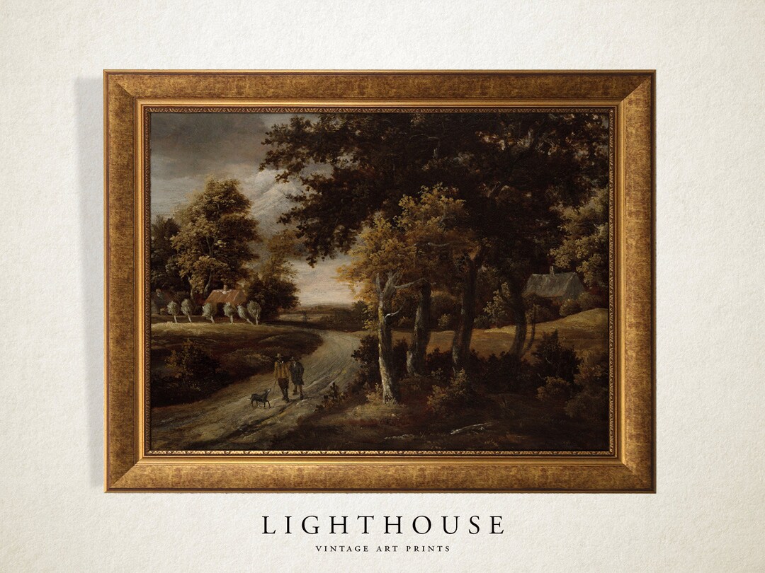 Nature Art Prints | Tree Painting | Rustic Forest Art | PPRINTABLE ...