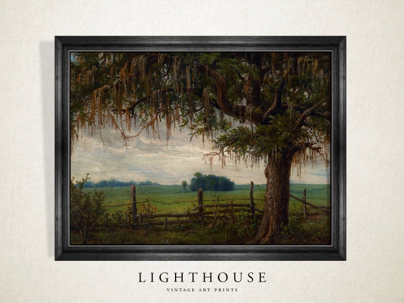 Nature Wall Art Landscape Painting Country Landscape | Etsy