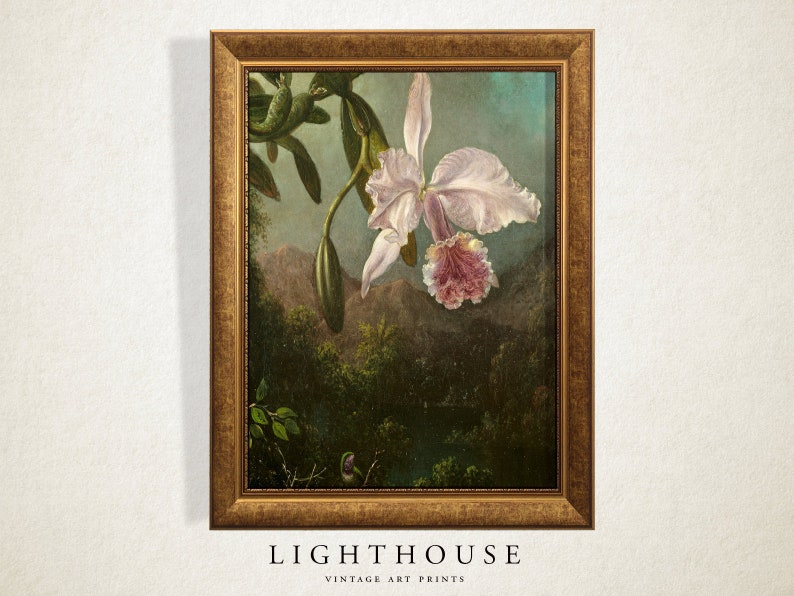 Vintage Flower Wall Decor Wall Art Floral Print - Etsy
