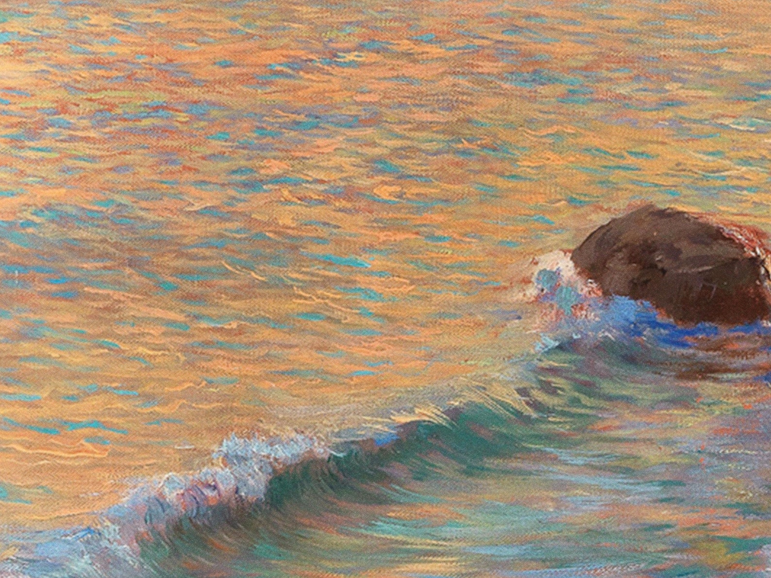 Sea Waves Painting Ocean Waves Art PRINTABLE Digital Art - Etsy