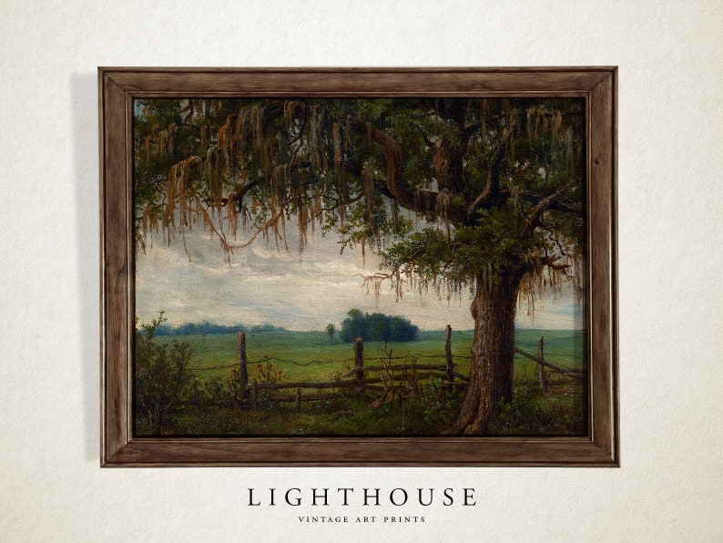 Nature Wall Art Landscape Painting Country Landscape | Etsy