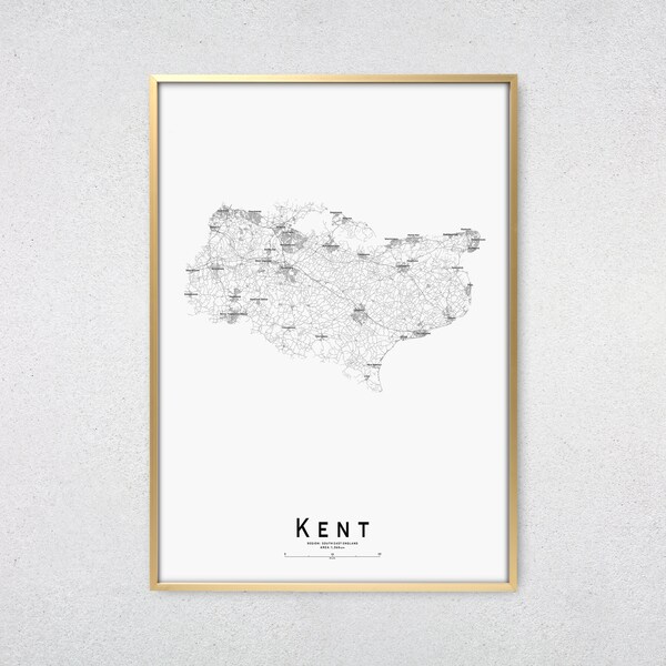 Kent Poster - Etsy UK