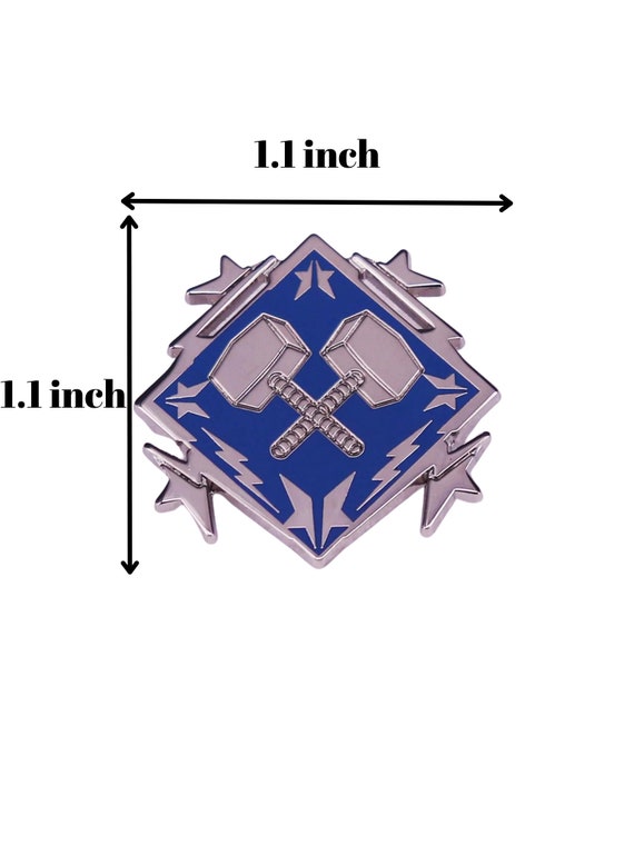 Apex Legends 4K Damage Badge Enamel Pin - Gem