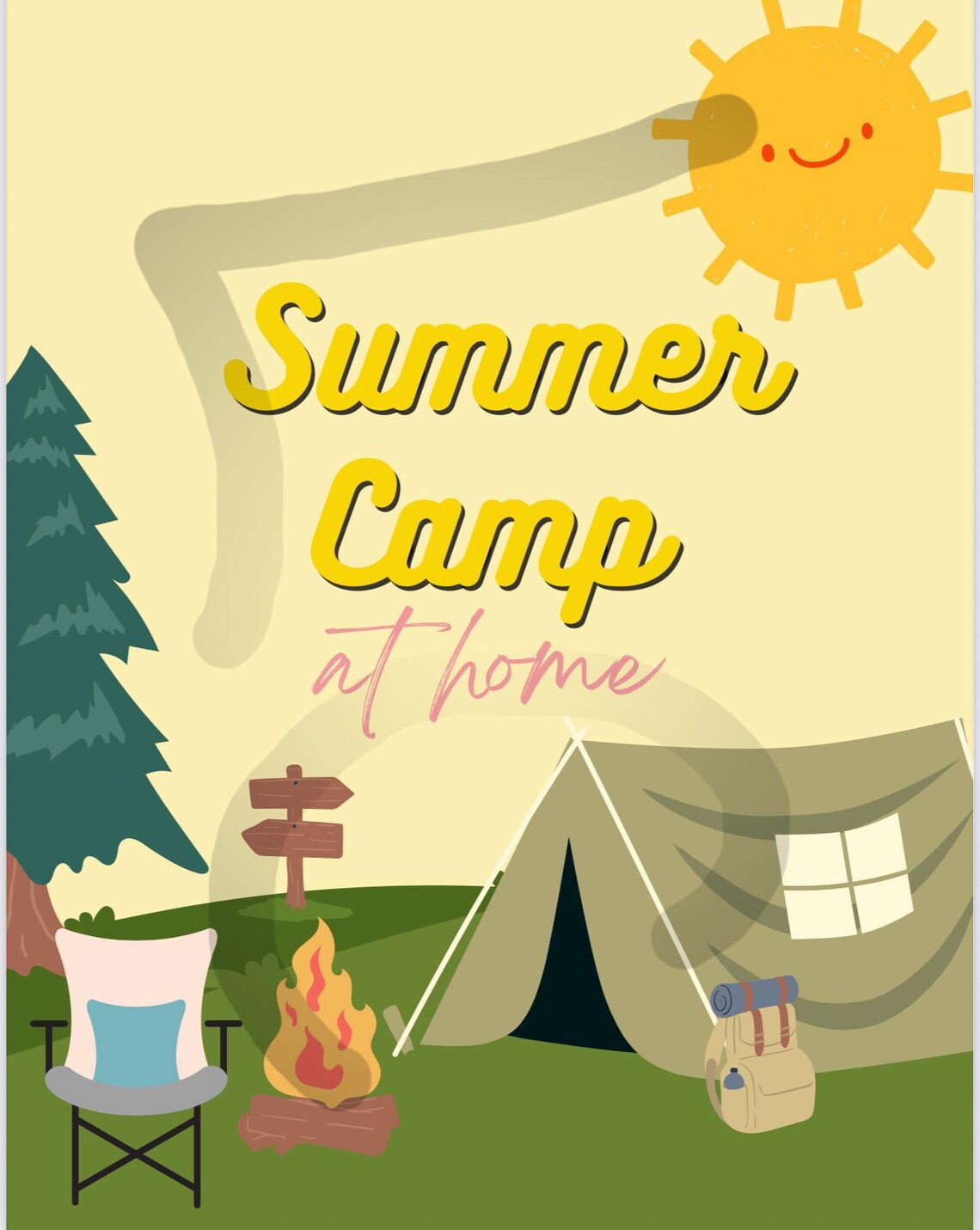 Summer Camp at Home: Backyard Bonanza Activities, Games & Crafts - Etsy