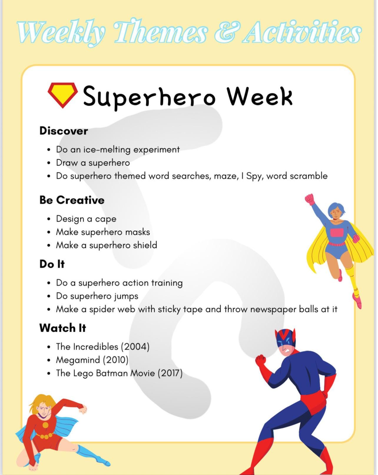 Summer Camp at Home: Backyard Bonanza Activities, Games & Crafts - Etsy