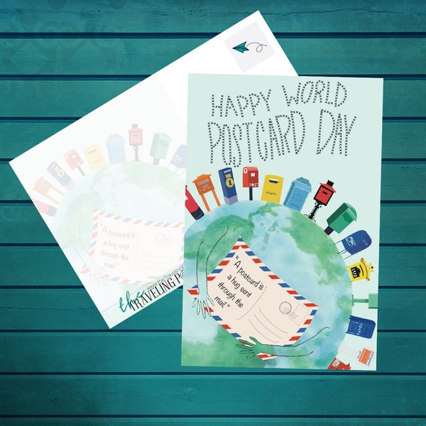 World Postcard Day Postcards 2023 - Etsy