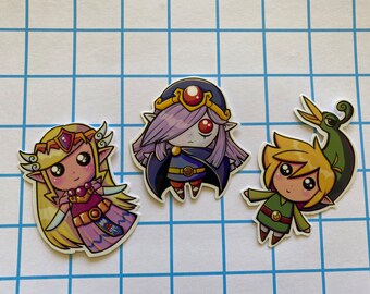 Legend of Zelda: Minish Cap Sticker Set - Etsy