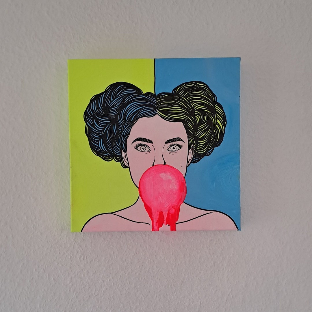 Pop It Up Pop Art, Painting, Acrylic Artwork on Canvas, Unique Piece ...