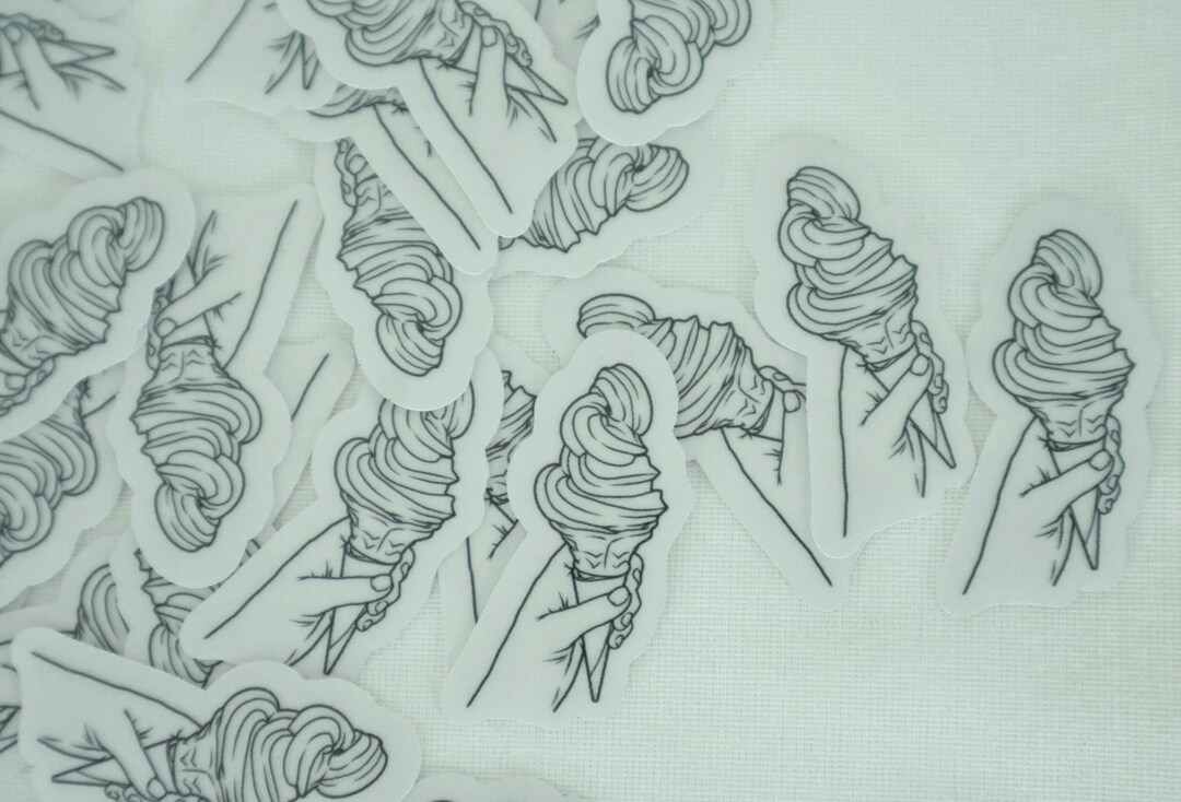 Transparent Sticker as a Sticker for Laptop or Mobile Phone Case, Made ...