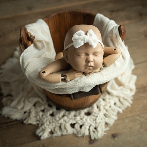 Newborn Wood Bucketnewborn Bucketnewborn Bowlnewborn Wooden - Etsy