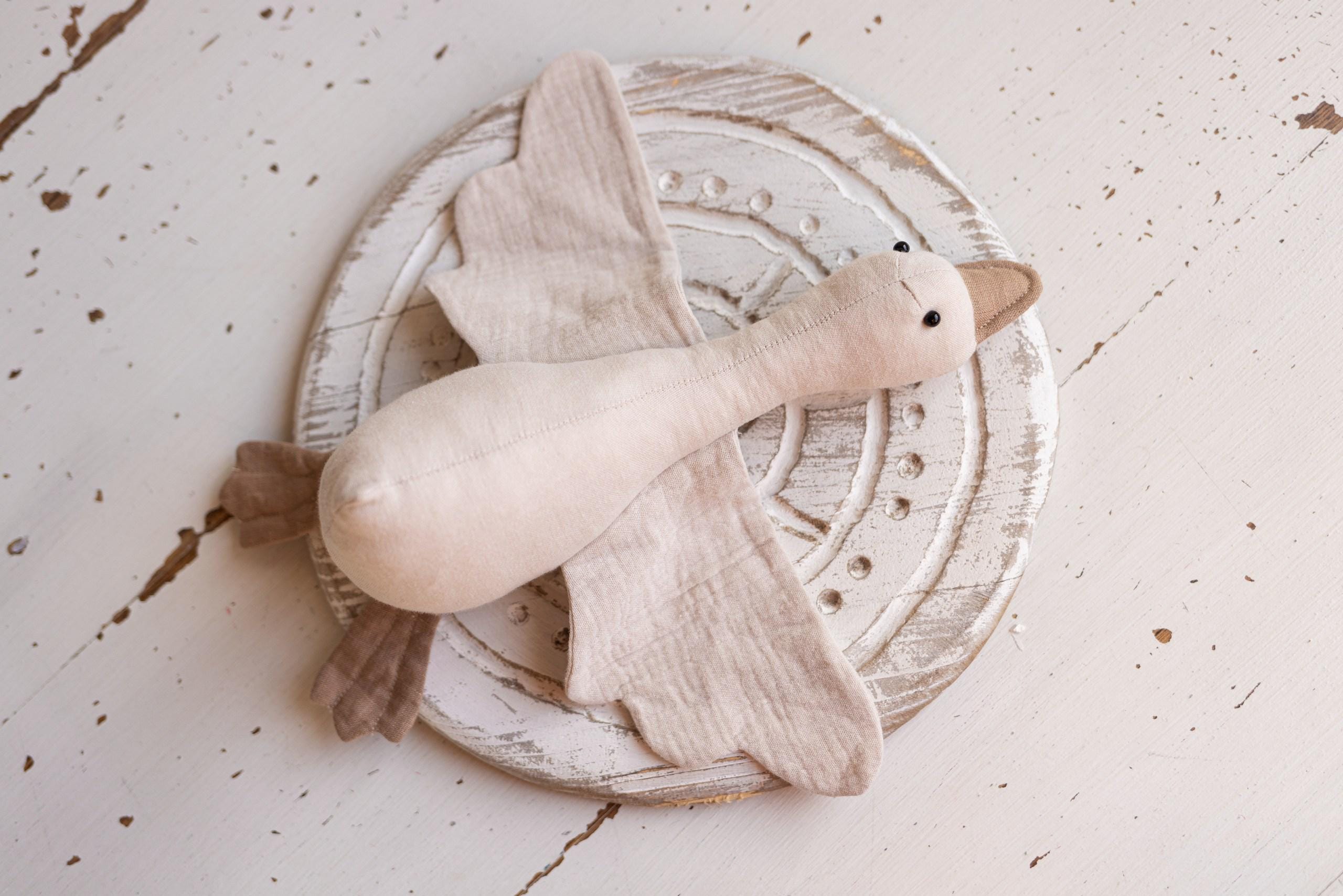 Newborn Duck Photo Prop, Newborn Goose Toy,posing Toy for Newborn Photo ...