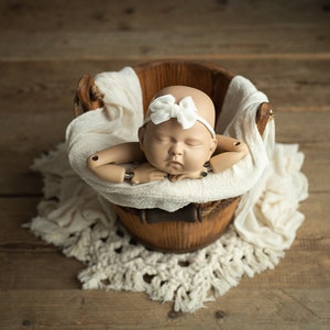 Newborn Wood Bucket,newborn Bucket,newborn Bowl,newborn Wooden Bowl ...