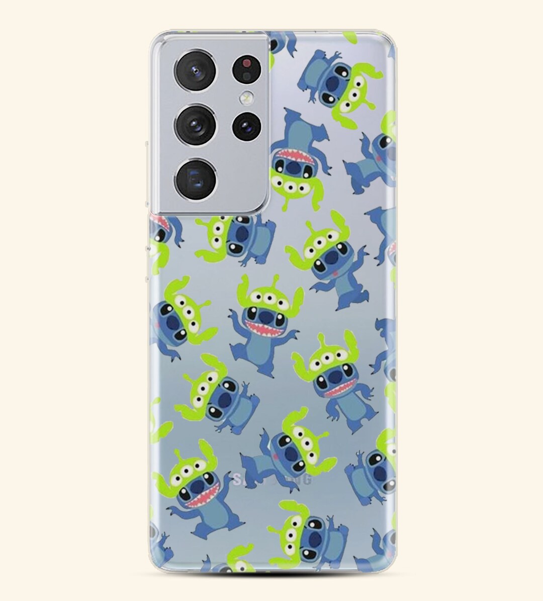 Lilo and Stitch Galaxy S23 Ultra Case Disney Galaxy S23 Cover Acrylic Case Galaxy S23 Case Clear ...