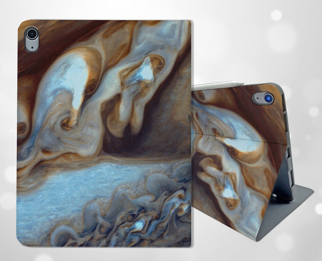 Space Planet iPad Case With Pencil Holder iPad Air Case M2 iPad Pro 12. ...