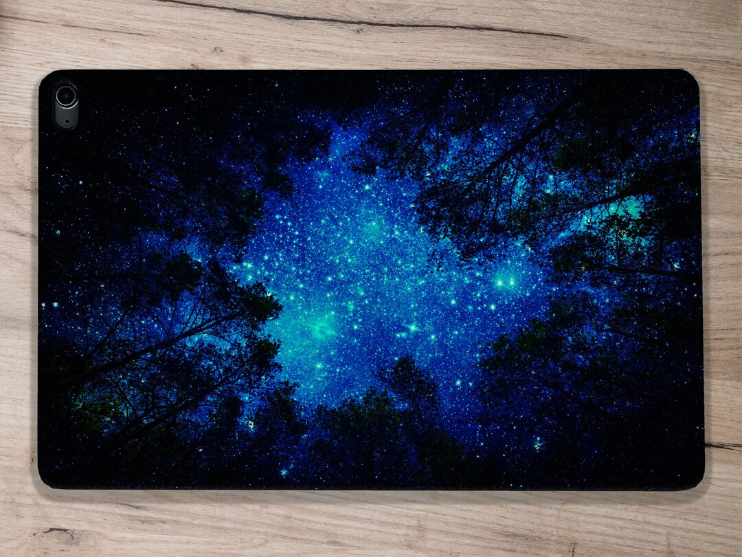 Starry Night iPad Case With Pencil Holder iPad Air Case M2 iPad Pro 12. ...