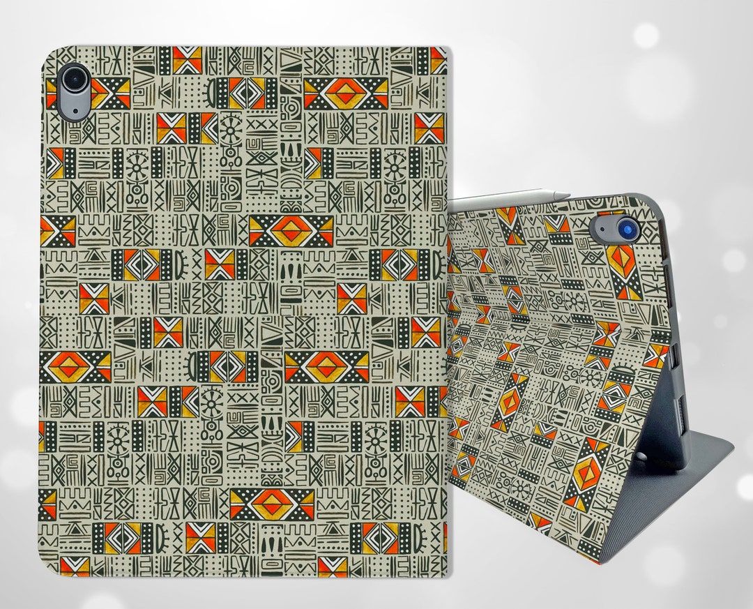 Retro Style iPad Case With Pencil Holder iPad Air Case M2 iPad Pro 12.9 ...