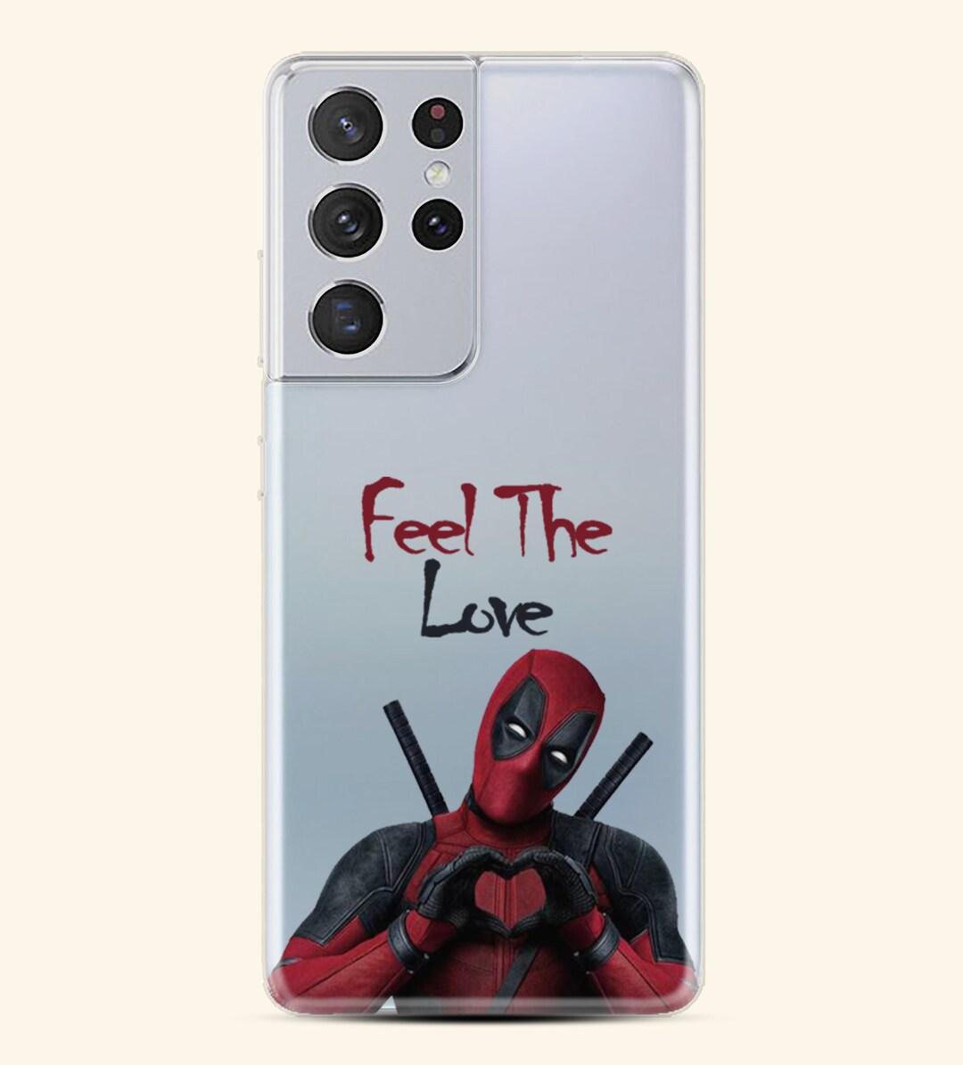Deadpool Galaxy S23 Ultra Case Marvel Galaxy S23 Cover Acrylic Case ...