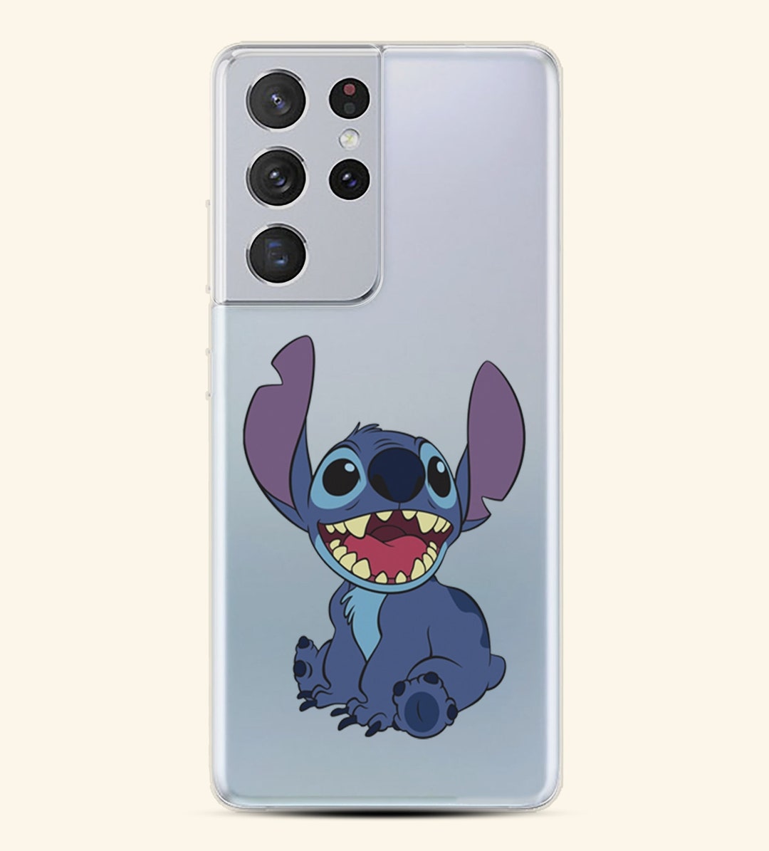 Lilo and Stitch Galaxy S23 Ultra Case Disney Galaxy S23 Cover Acrylic Case Galaxy S23 Case Clear ...