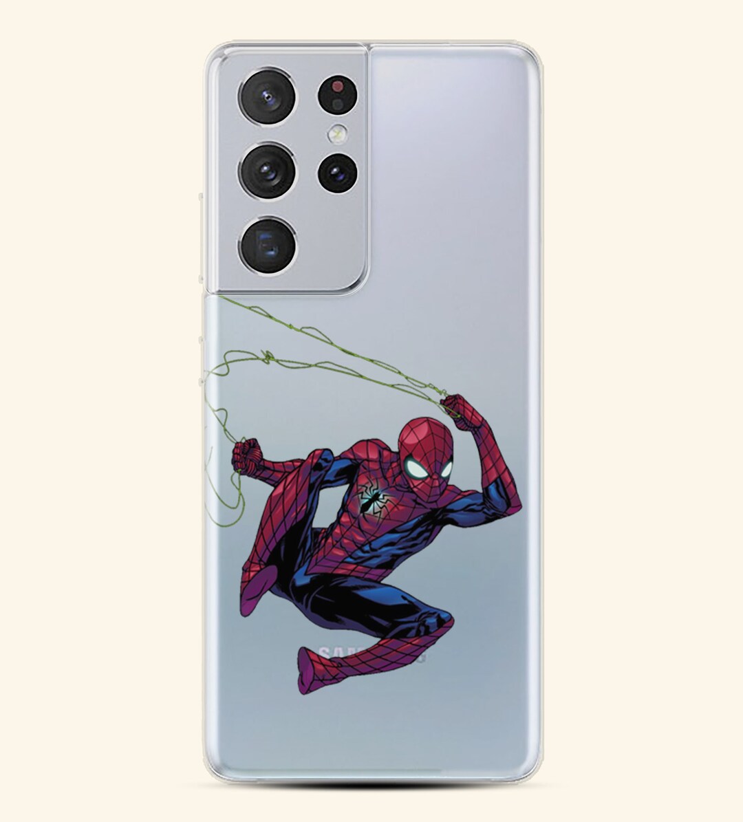 Spider-man Galaxy S23 Ultra Case Marvel Galaxy S23 Cover Acrylic Case ...