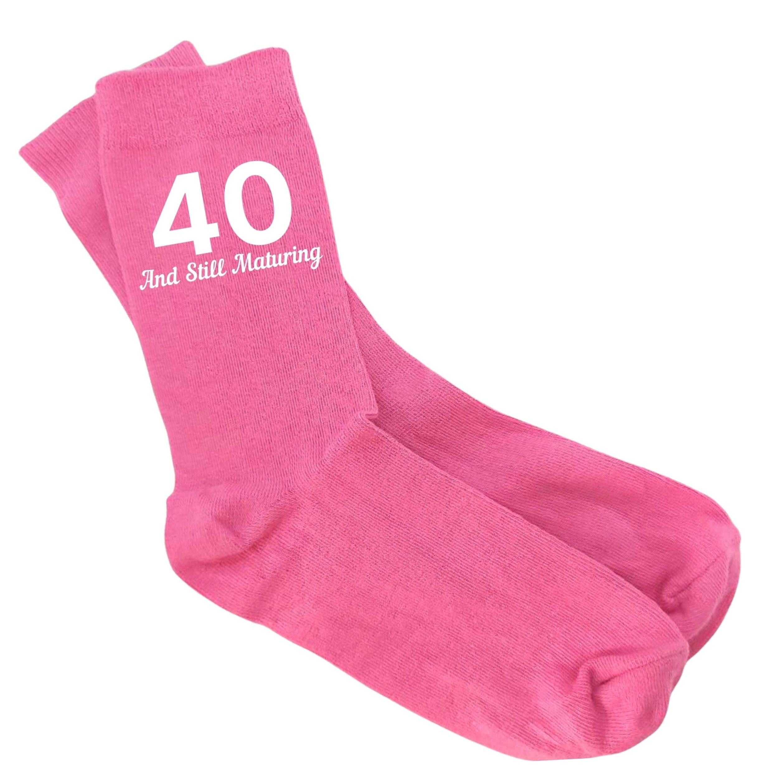 40th Womens Socks Birthday Gift 40th Fun Birthday Swearing - Etsy UK