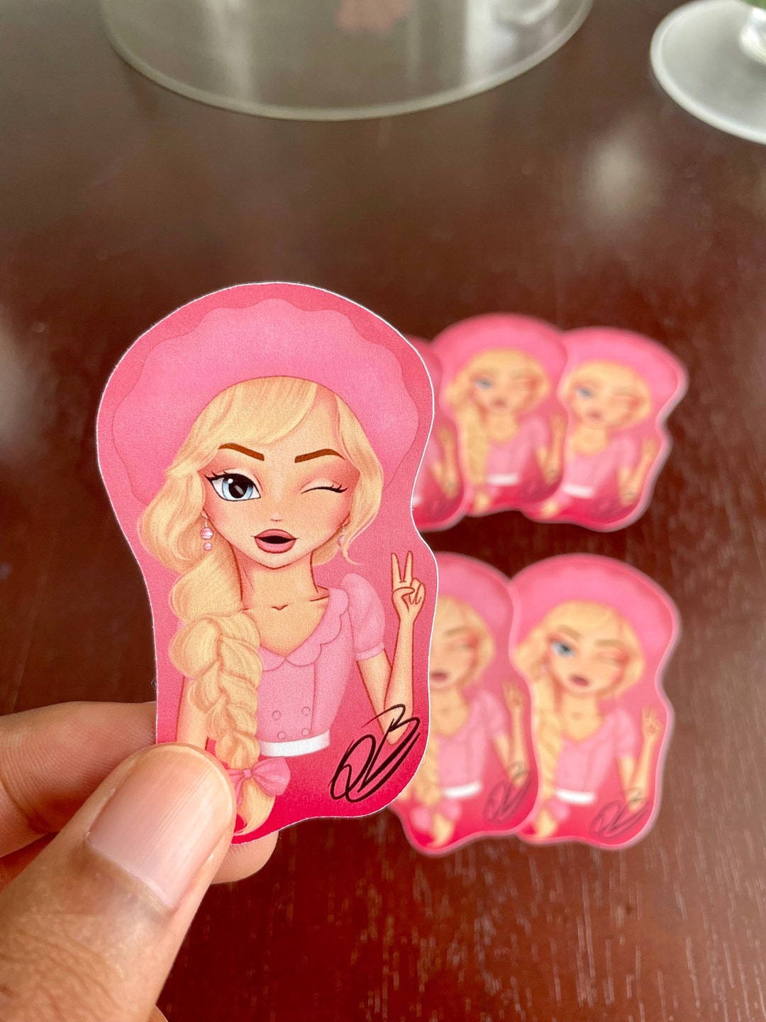 Roadtrip Barb Sticker Stickers Semi Glossy Margot Robbie - Etsy