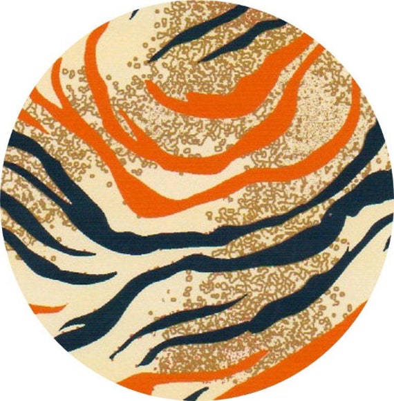 Navy Orange Tiger Stripe Scrub Cap FAST FREE Shipping USA | Etsy