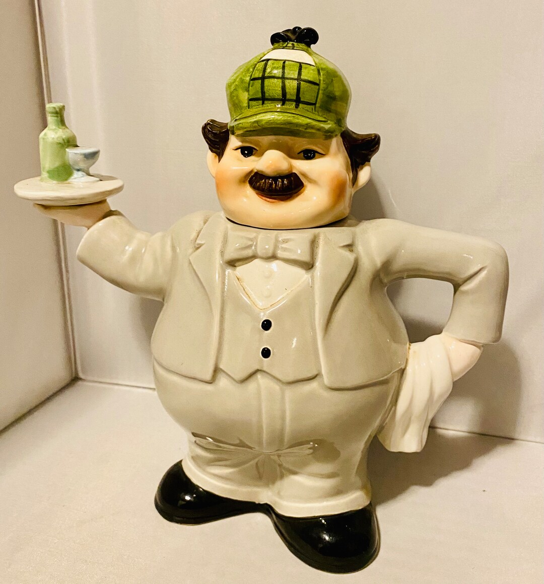 Vintage Drinks Waiter Teapot 4-5 Cup - Etsy