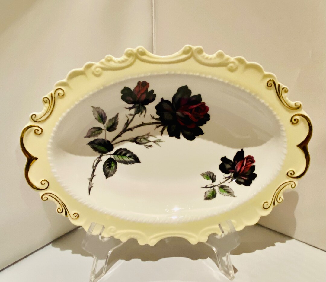 Royal Albert Masquerade Cake / Afternoon Tea Plate - Etsy