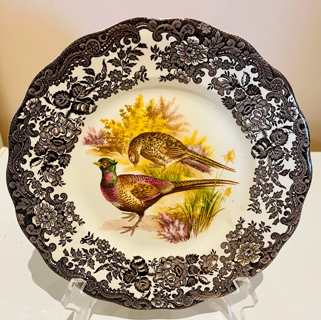 Royal Worchester Palissy Game Series pheasant Plate - Etsy