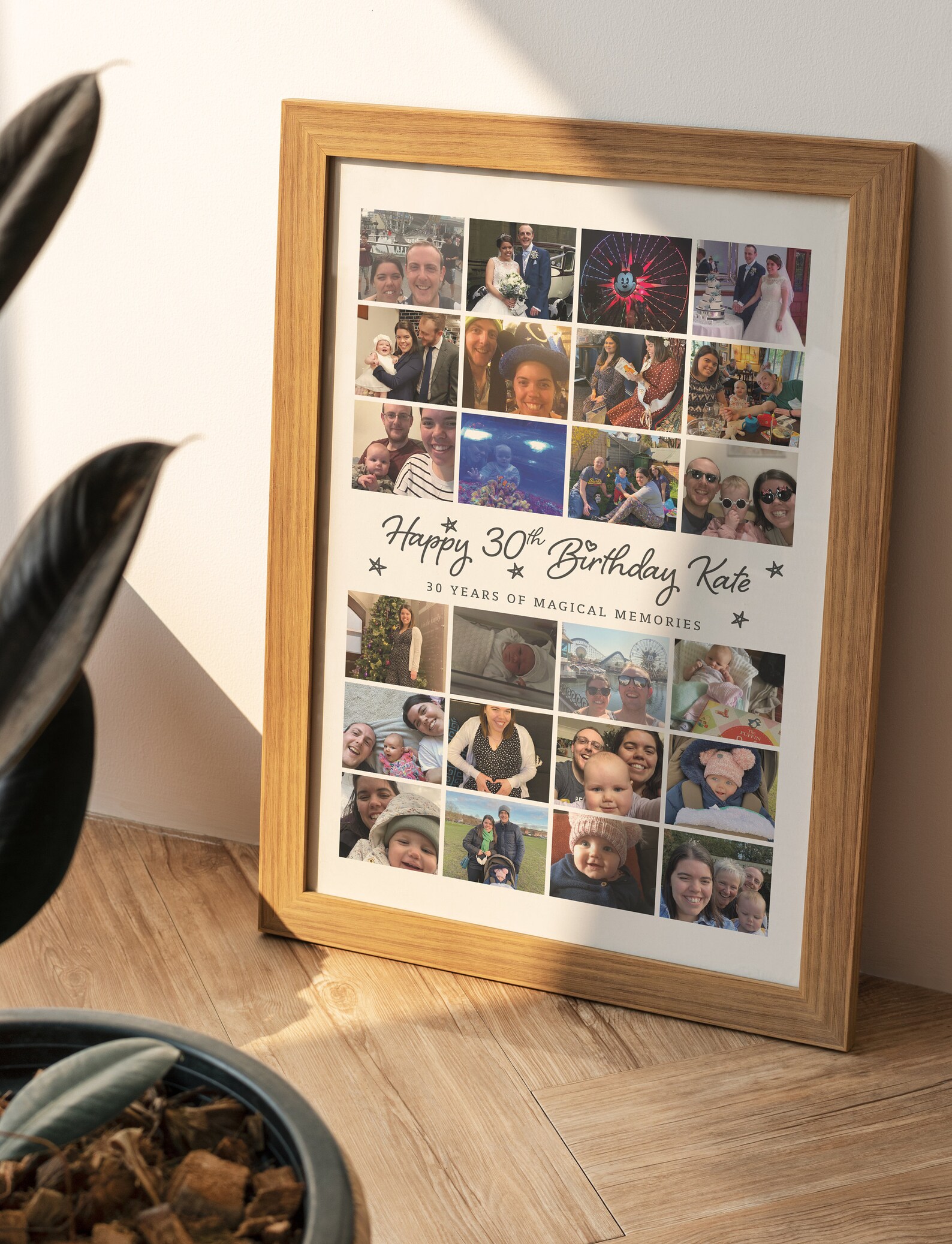 Personalised 30th Birthday Gift, 30th Birthday Gift for Her, Gifts for ...