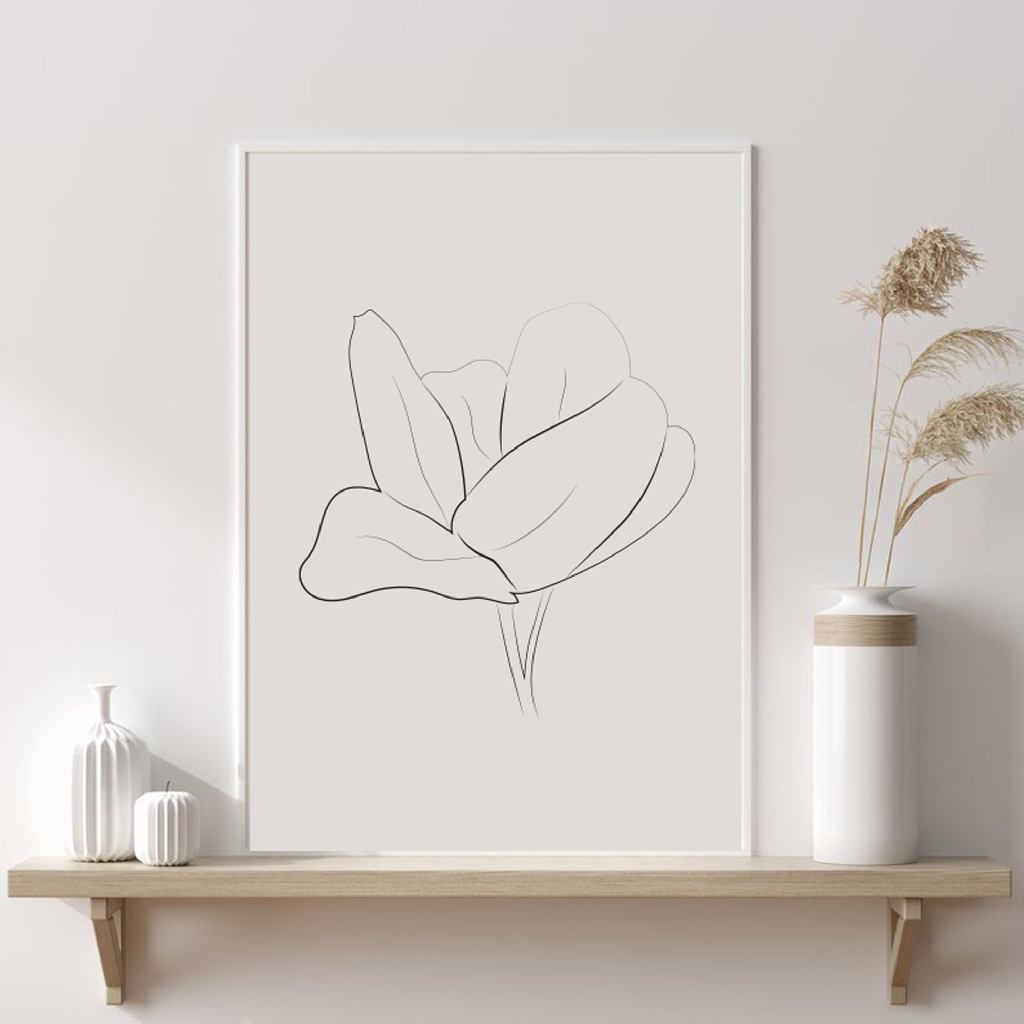 Flower Drawing, Line Drawing, Line Flower, Line Art, Fine Line Art ...