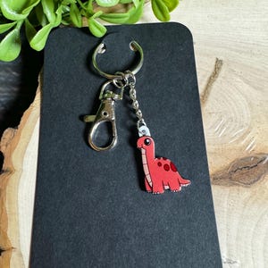 Cute Brachiosaurus Dino Keychain, Cute Dinosaur Keychain (ONE KEYCHAIN ...