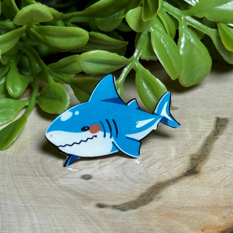 Cute Chibi Shark - Etsy