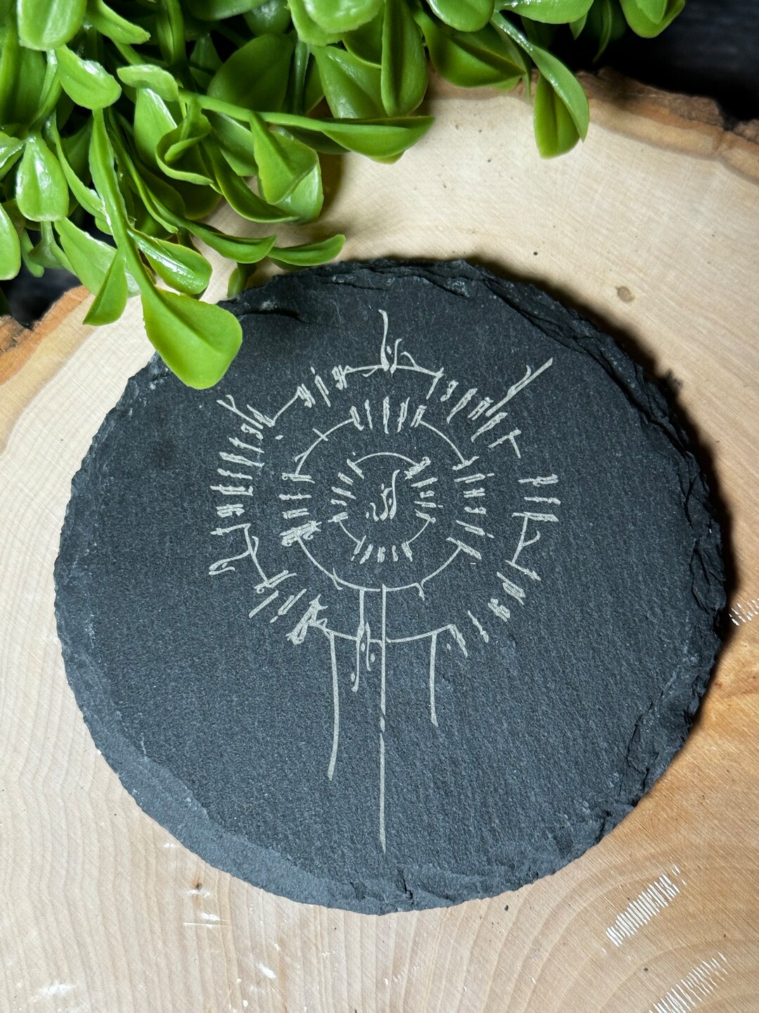 Astarion's Back Scar Coaster, Slate Stone Laser Engraved Astarion ...