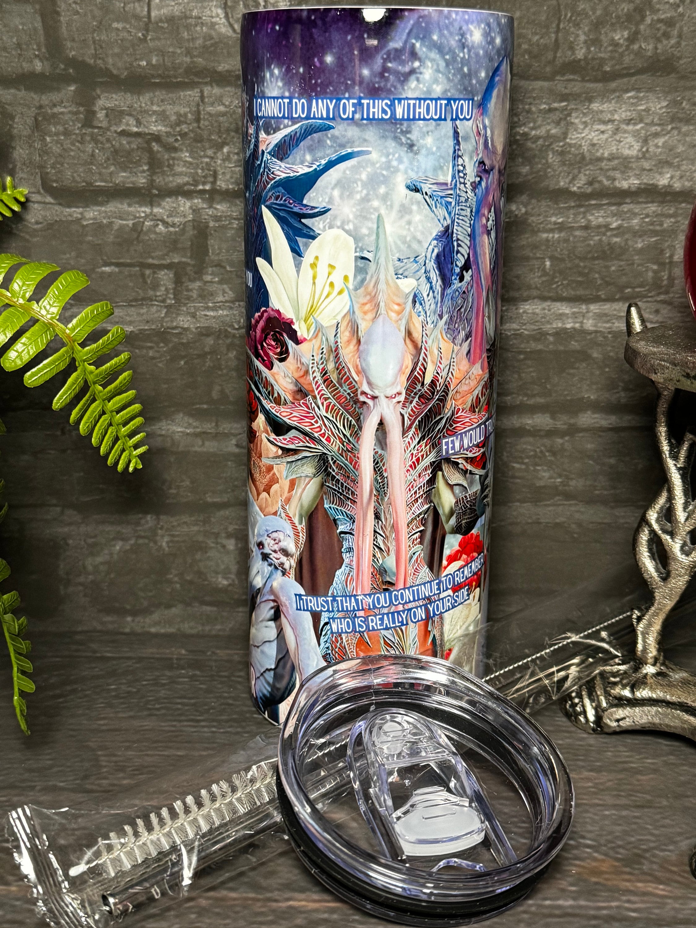 The Emperor Tumbler, Mind Flayer Emperor Baldur's Gate 3 Inspired 20oz ...