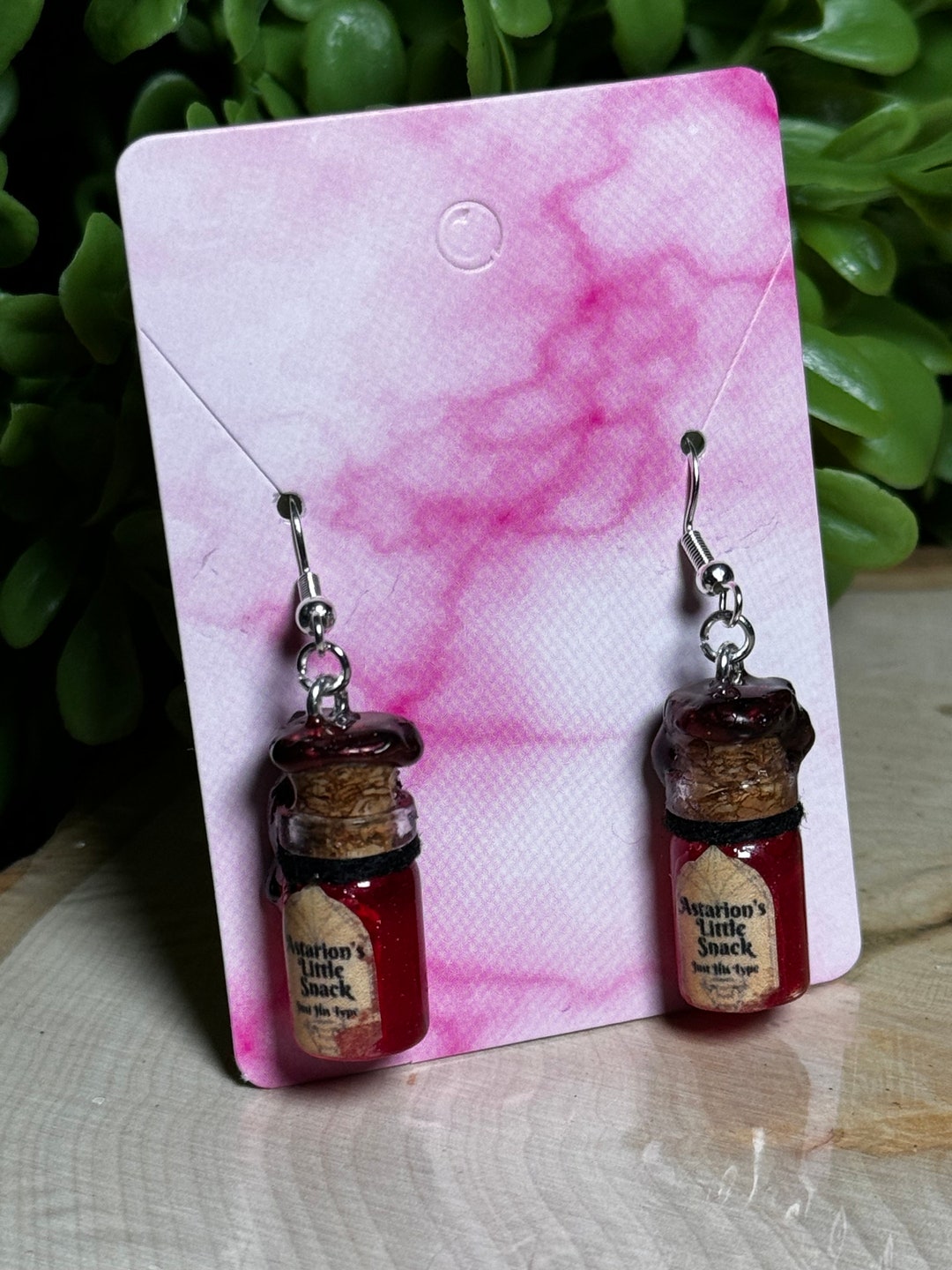 Astarions Little Snack Potion Earrings, Astarion Ancunin Baldurs Gate ...