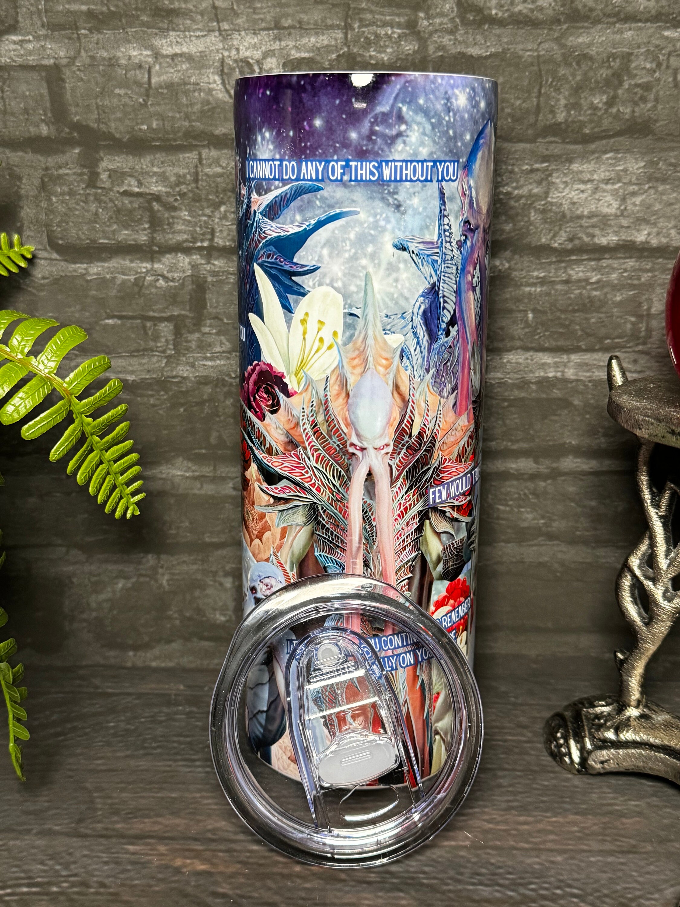 The Emperor Tumbler, Mind Flayer Emperor Baldur's Gate 3 Inspired 20oz ...