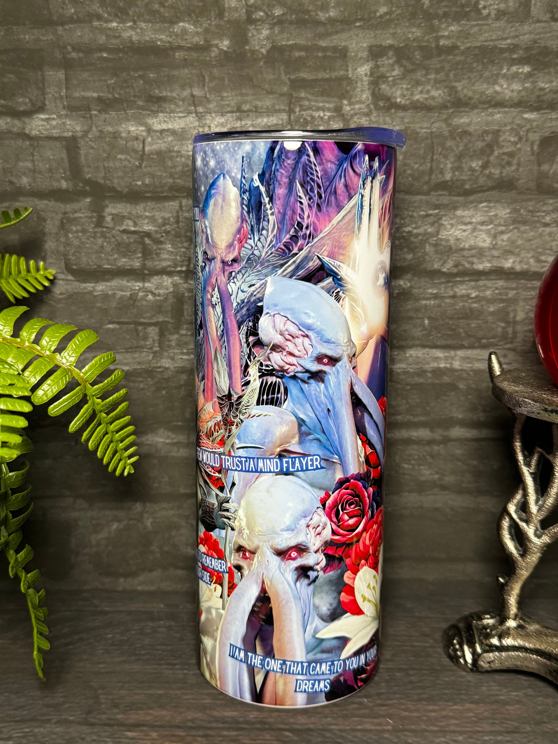 The Emperor Tumbler, Mind Flayer Emperor Baldur's Gate 3 Inspired 20oz ...