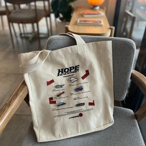J-hope Hope on the Street Totebag ( With 7 Pins Gift ) - Etsy
