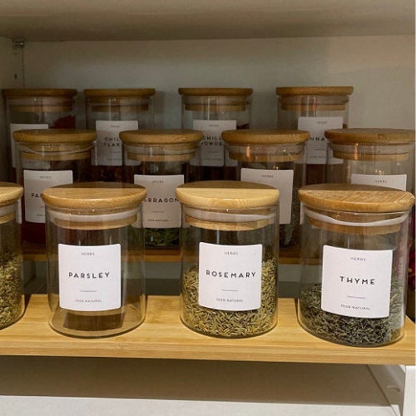 Diy Spice Labels - Etsy