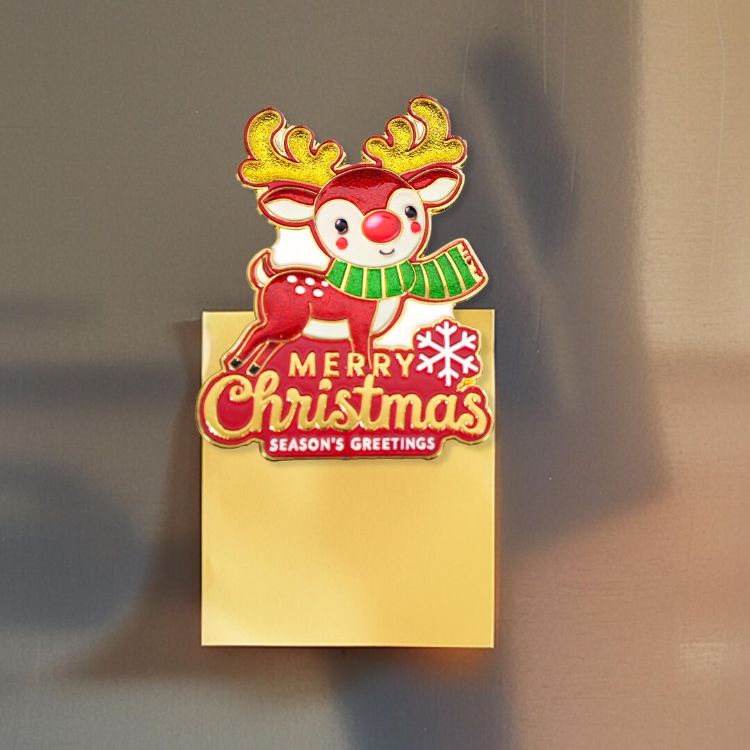 Refrigerator Magnets Christmas Reindeer, Kitchen Fridge Magnets Fridge ...