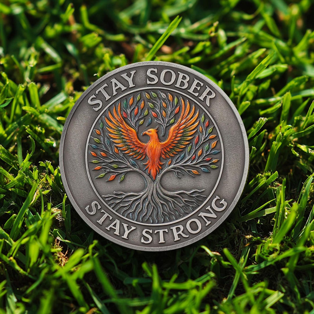 1-99 Years NA AA Custom Coin and Medallions, the Phoenix Addiction ...