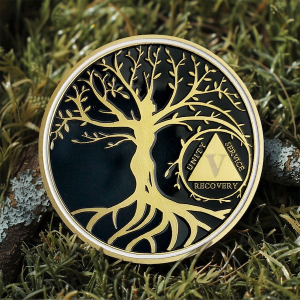 Tree of Life Recovery Coins - Etsy