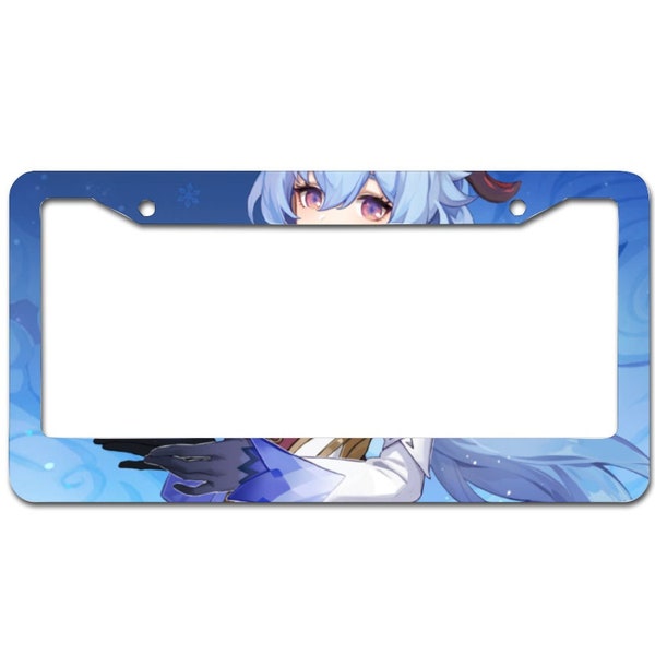 Anime Girl License Plate - Etsy