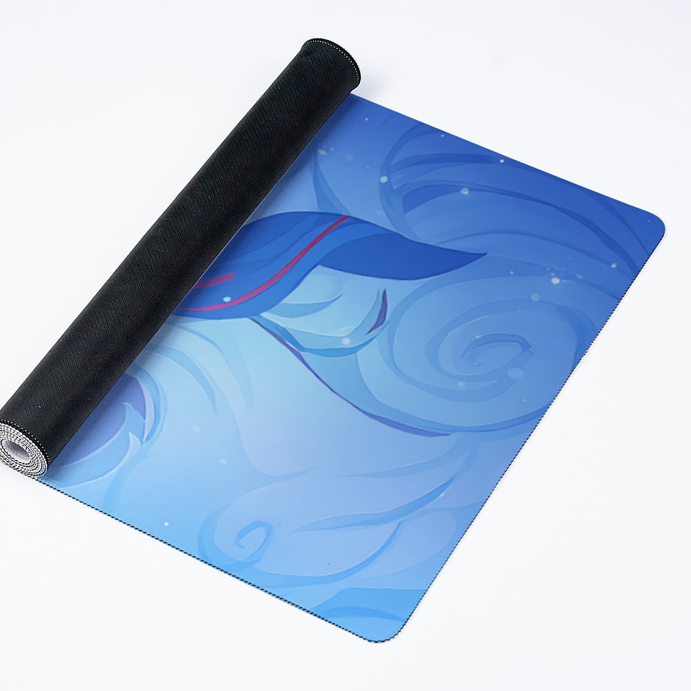 Ganyu Namecard Desk Mat Kawaii Cute Anime Waifu Gaming Mouse - Etsy