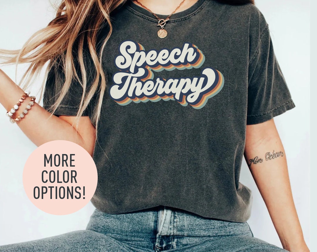 Speech Therapy Shirt, Speech Language Pathologist Shirt, Speech Shirt ...