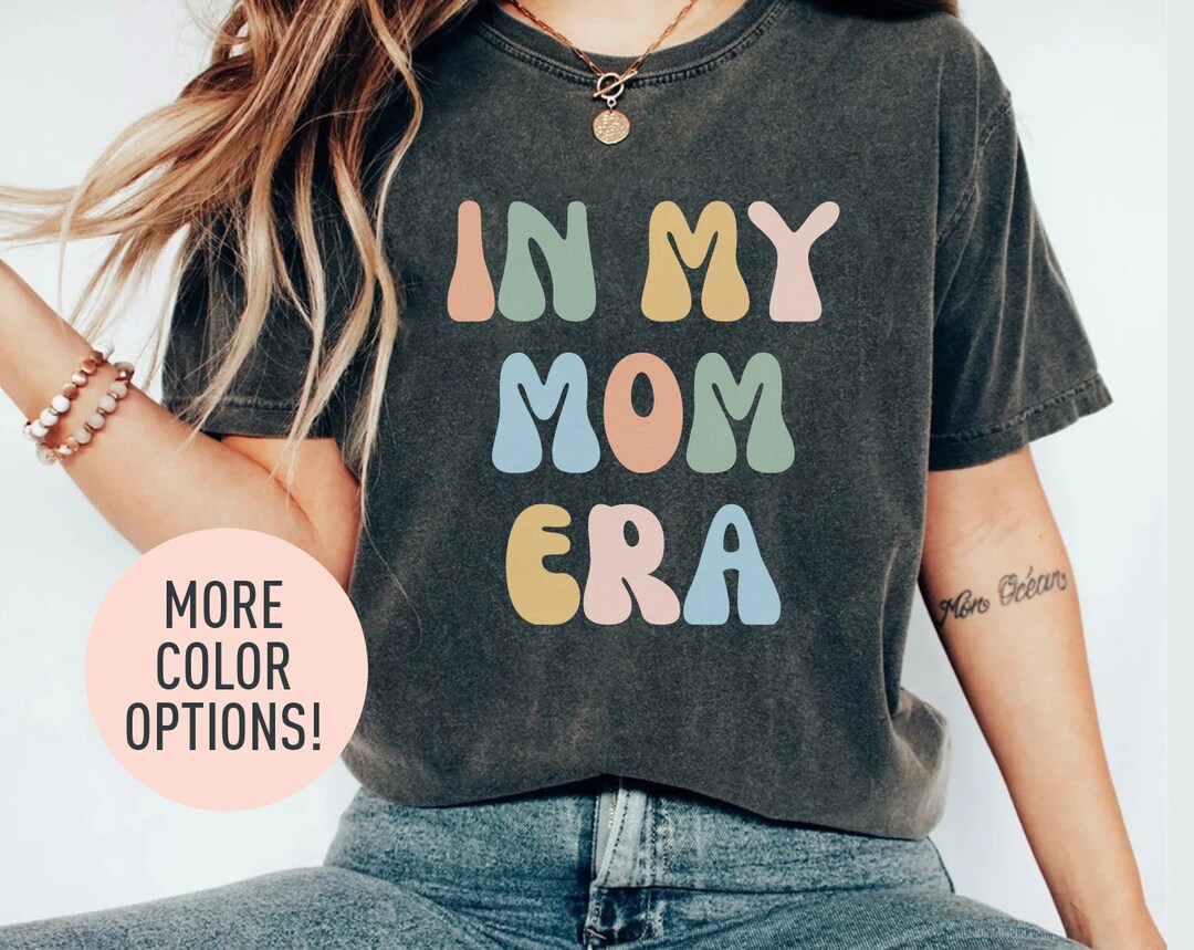 In My Mom Era Shirt, Mom Era Shirt, Mystical Butterfly Shirt, Botanical ...