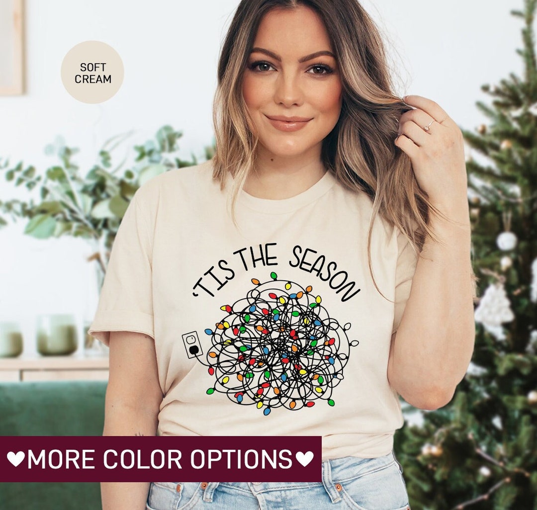 Tis the Season Shirt for Christmas, Funny Tis the Season Christmas ...