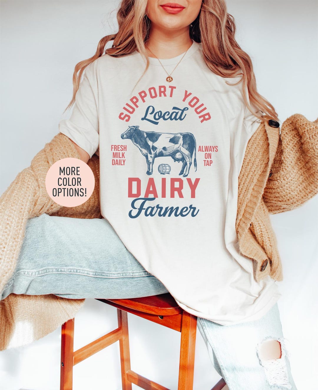 Support Local Dairy Farmer Shirt Funny Breastfeeding Shirt Lactating ...